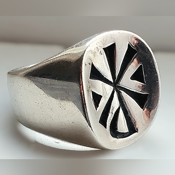 James Avery | Jewelry | James Avery Sterling Silver Ring Chi Rho ...